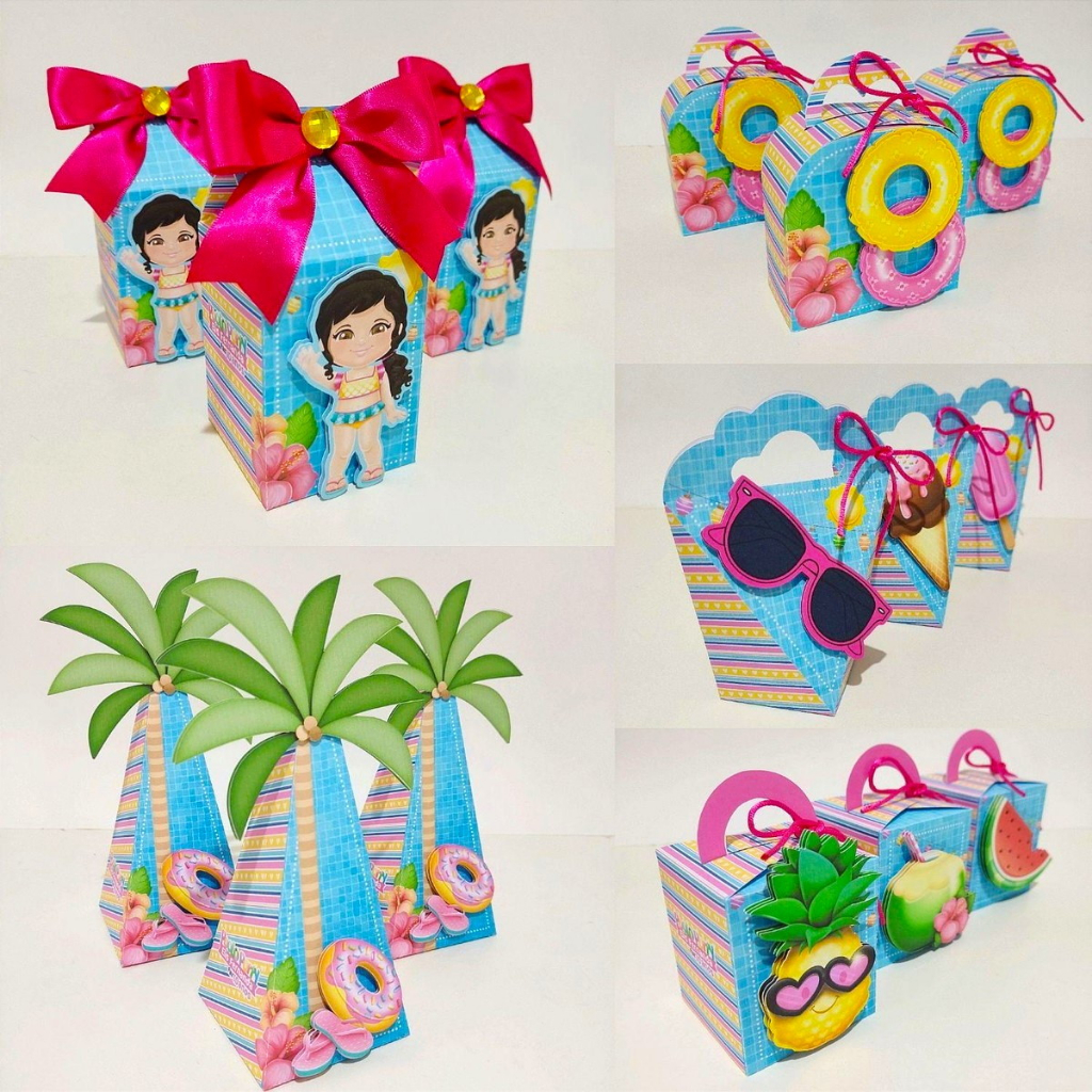 Kit Festa Pool Party Menina /Lembrancinhas /Festa Infantil ...