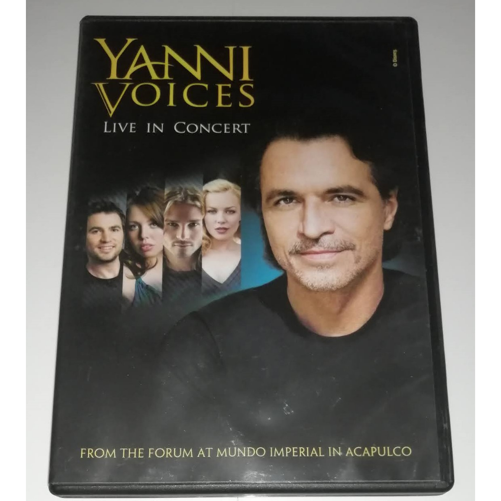 DVD Yanni Voices: Live In Concert | Shopee Brasil