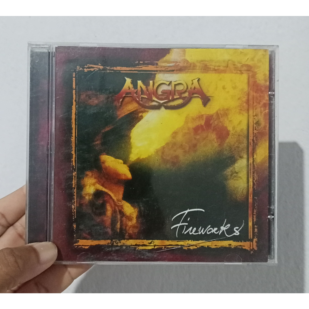 Cd Angra - Fireworks (heavy Metal/1998) | Shopee Brasil