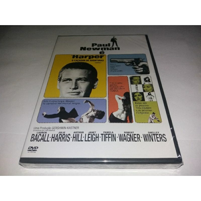 Dvd - Harper : O Cacador de Aventuras - 1966 - Paul Newman - Janet ...