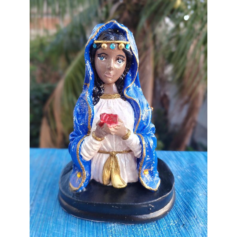 Santa Sarah Kali estátua escultura imagem pequena - Santa Sara ...