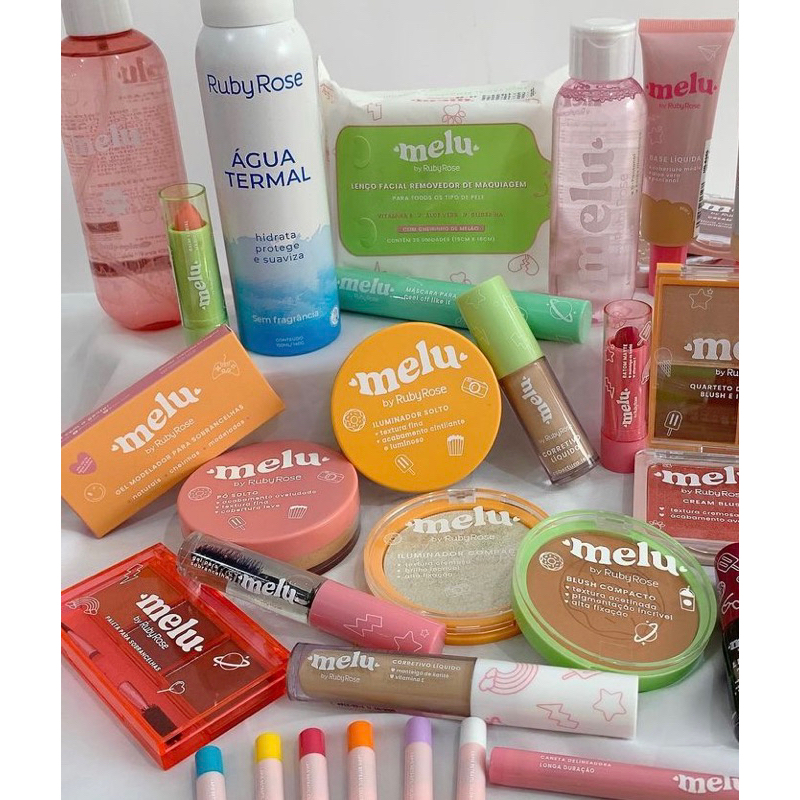 kit de maquiagem linha melu | Shopee Brasil