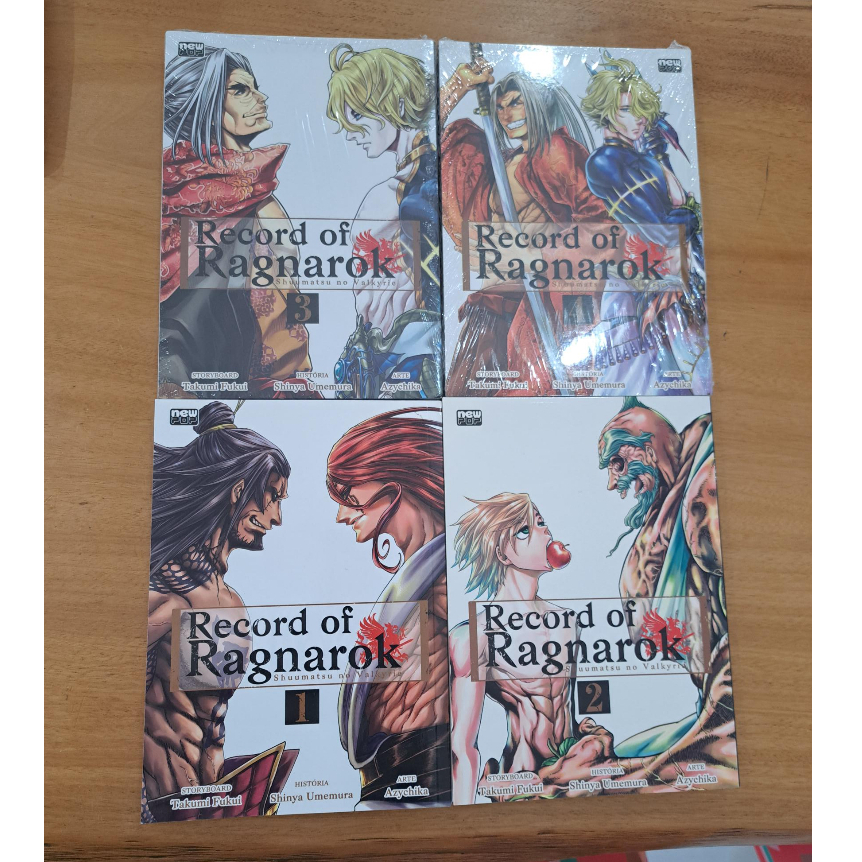 Record of Ragnarok: Volume 01 ao 04 (Pacote) | Shopee Brasil