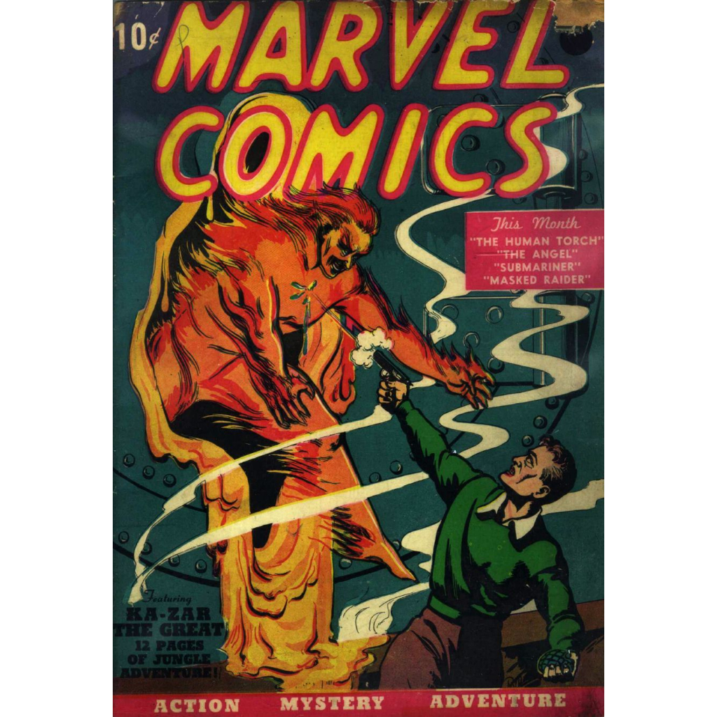 3 Gibis HQ Fac Simile Marvel Formato Americano | Shopee Brasil