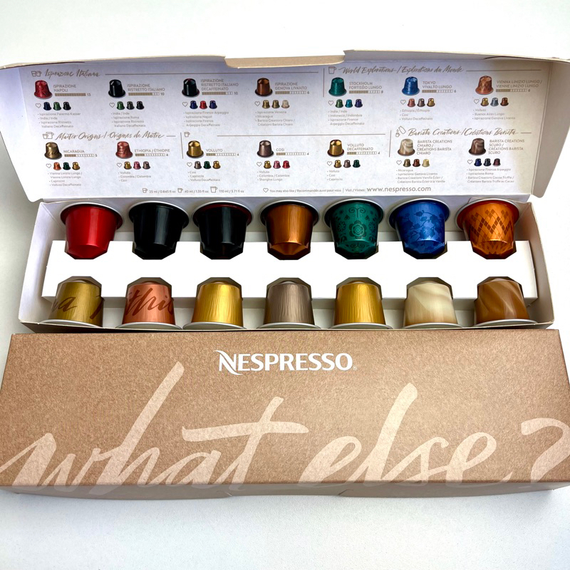 Cápsulas de Café Nespresso Original Edição Limitada com 14 Caps Por ...