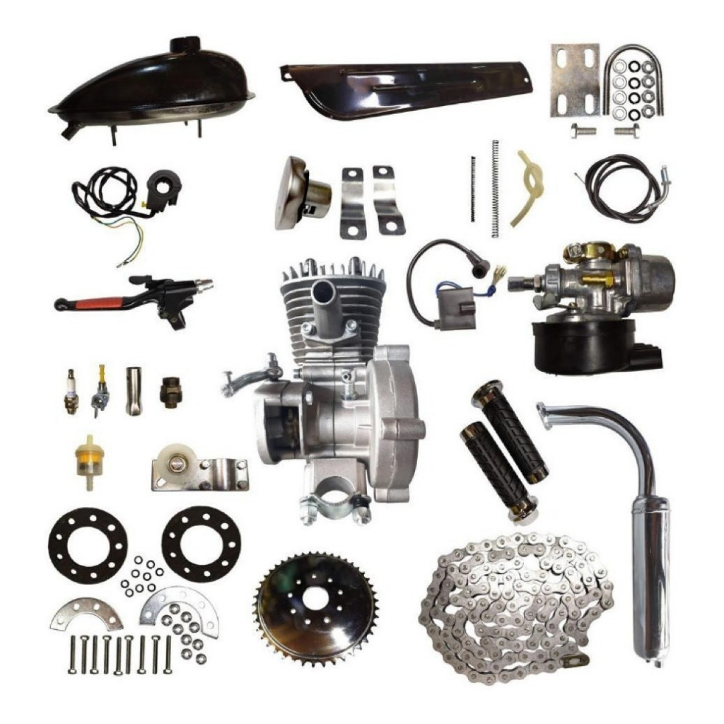 Kit Completo Motor P/ Bicicleta Motorizada 80cc Original Nakasaki ...