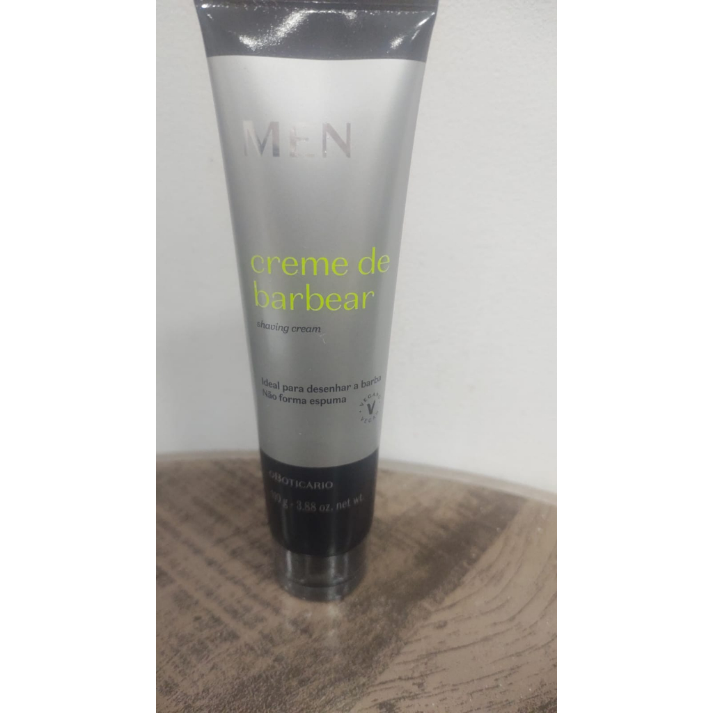 Creme de Barbear - Men - O Boticario - 110g | Shopee Brasil