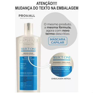 prohall select one organica 300ml selagem orgânica e realinhamento ...
