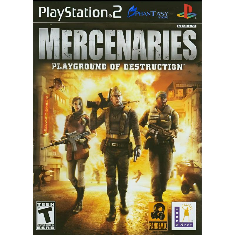 Mercenaries: Playground of Destruction - para PlayStation 2 PS2 ...