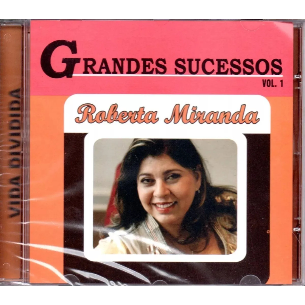 Cd Roberta Miranda - Grandes Sucessos Vol. 1 | Shopee Brasil