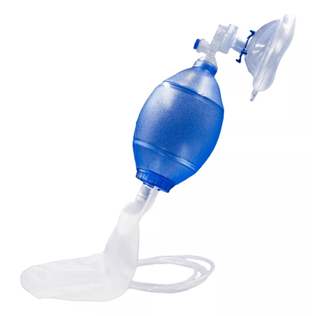 Reanimador Pulmonar Ressuscitador AMBU Adulto | Shopee Brasil