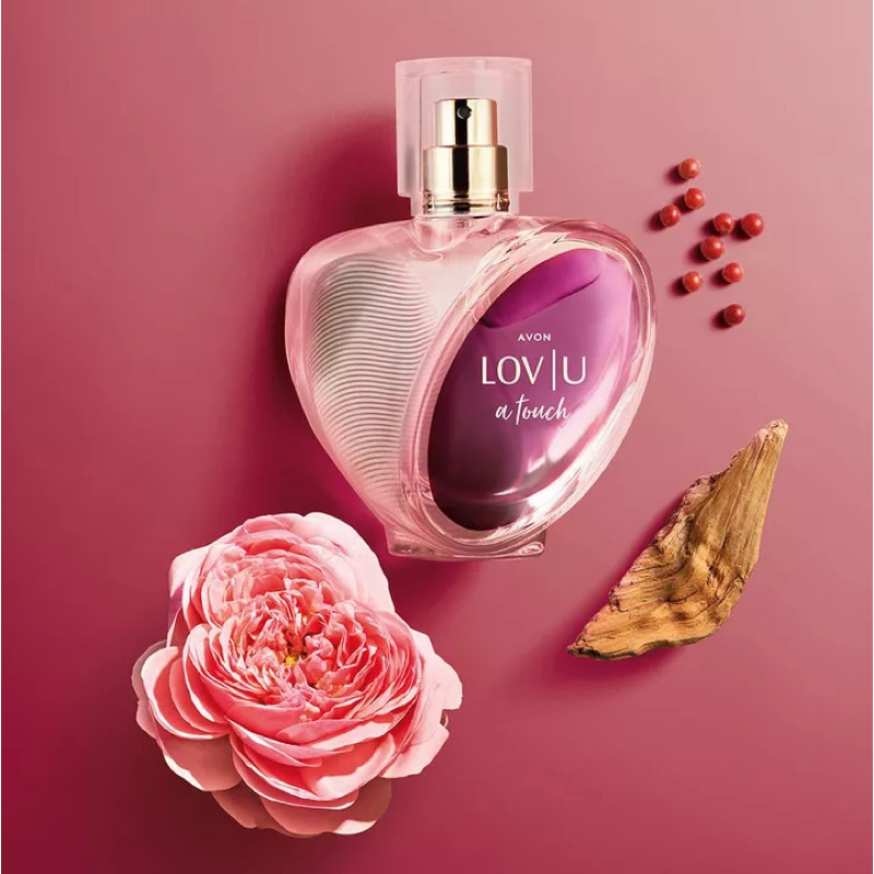 Lov | U A Touch Deo Parfum Avon - 75 ml | Shopee Brasil