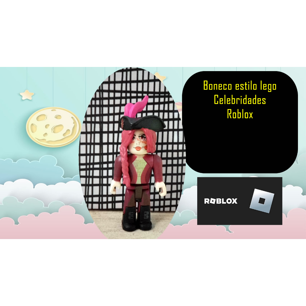 Boneco estilo lego Celebridades Roblox | Shopee Brasil