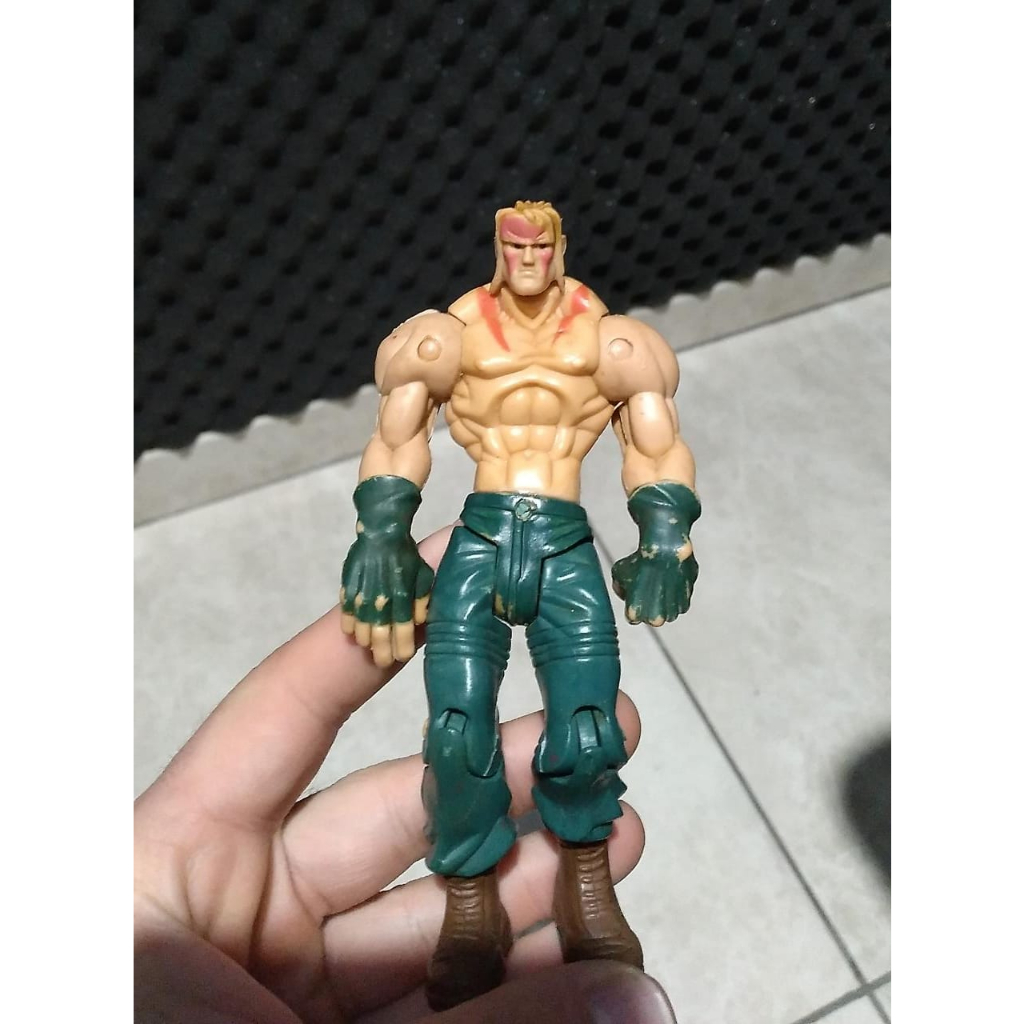 Boneco Alex Street Fighter Round One Resaurus Bootleg raro | Shopee Brasil