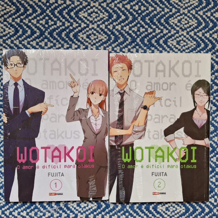 Mangá Wotakoi vol. 1 e 2 (lacrados) | Shopee Brasil