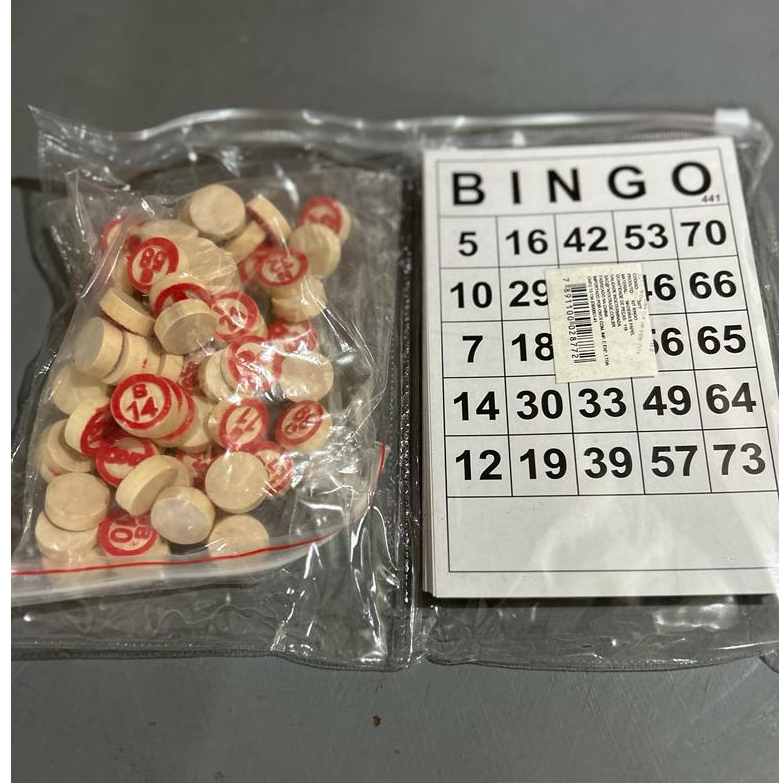 Kit Bingo Cartela (c/115 peças) | Shopee Brasil