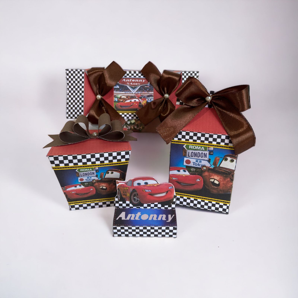 Kit Personalizado Carro Cars | Shopee Brasil