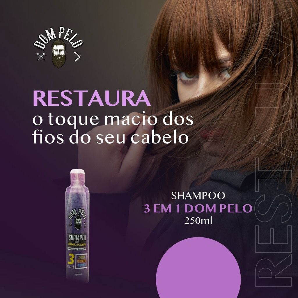 SHAMPOO COM MINOX 3 EM 1 250ML | Shopee Brasil