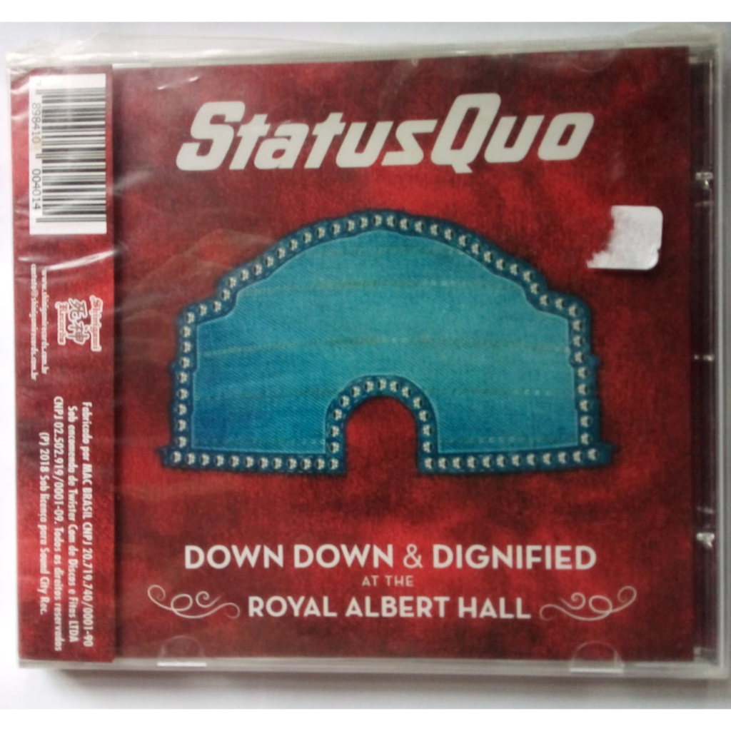 CD Status Quo - Down Down And Dignified At The Royal Albert Hall ...