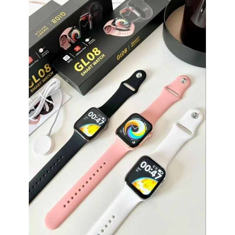 Smartwatch Inteligente Gl08 Fitness Frequência Notificação | Shopee Brasil