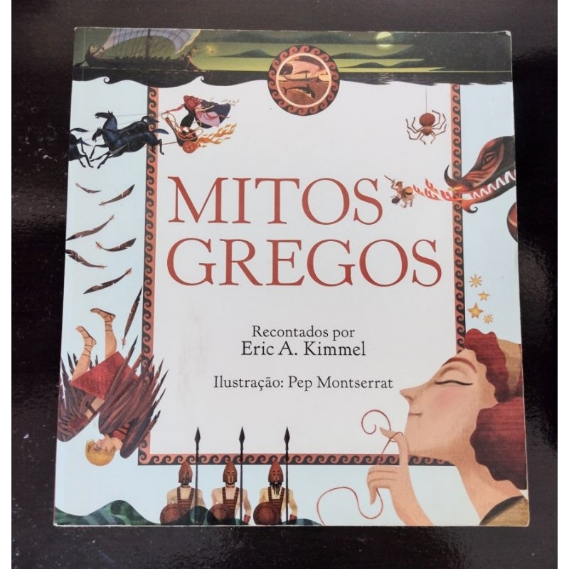 Livro Mitos Gregos. | Shopee Brasil