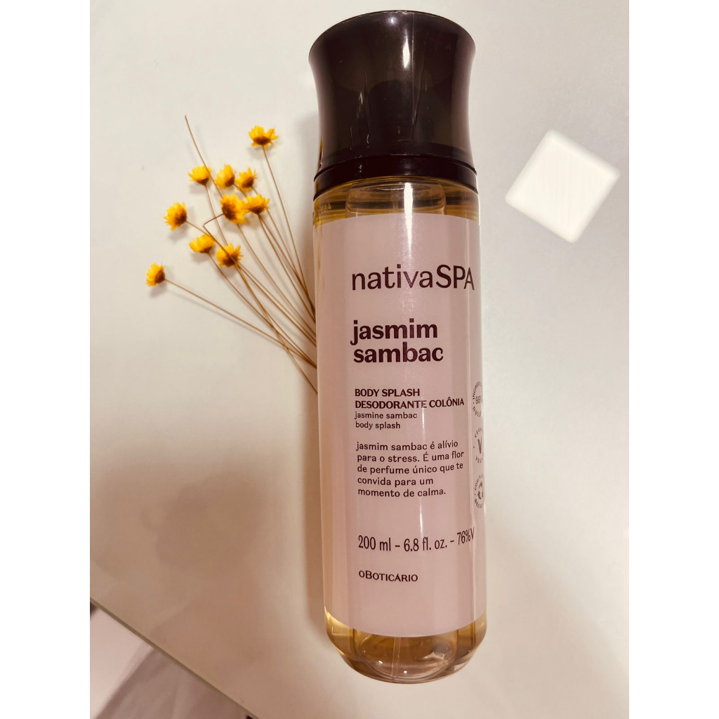 Body Splash Desodorante Colônia Nativa SPA Jasmim Sambac | Shopee Brasil
