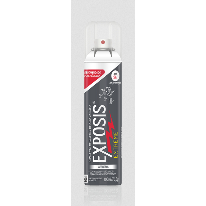 Repelente Exposis Aerosol com 100ml | Shopee Brasil