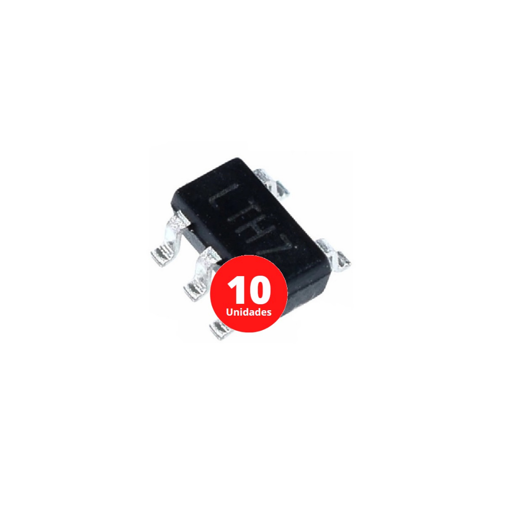 LTH7 LTC4054 LTC4054ES5 Circuito Integrado SOT23-5 X 10 UNIDADES li-ion ...