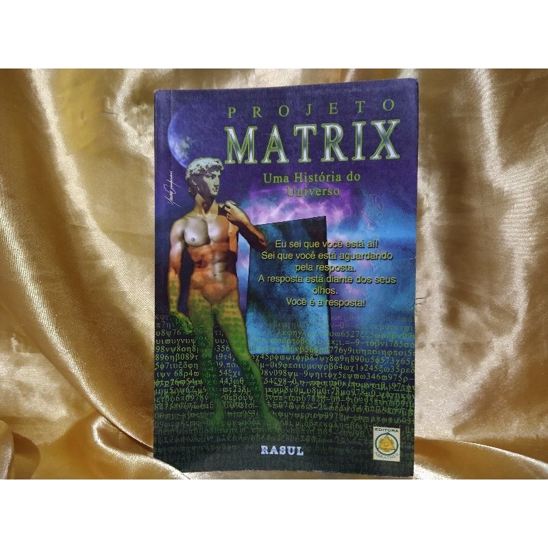 Livro Projeto Matrix Uma História Do Universo | Shopee Brasil