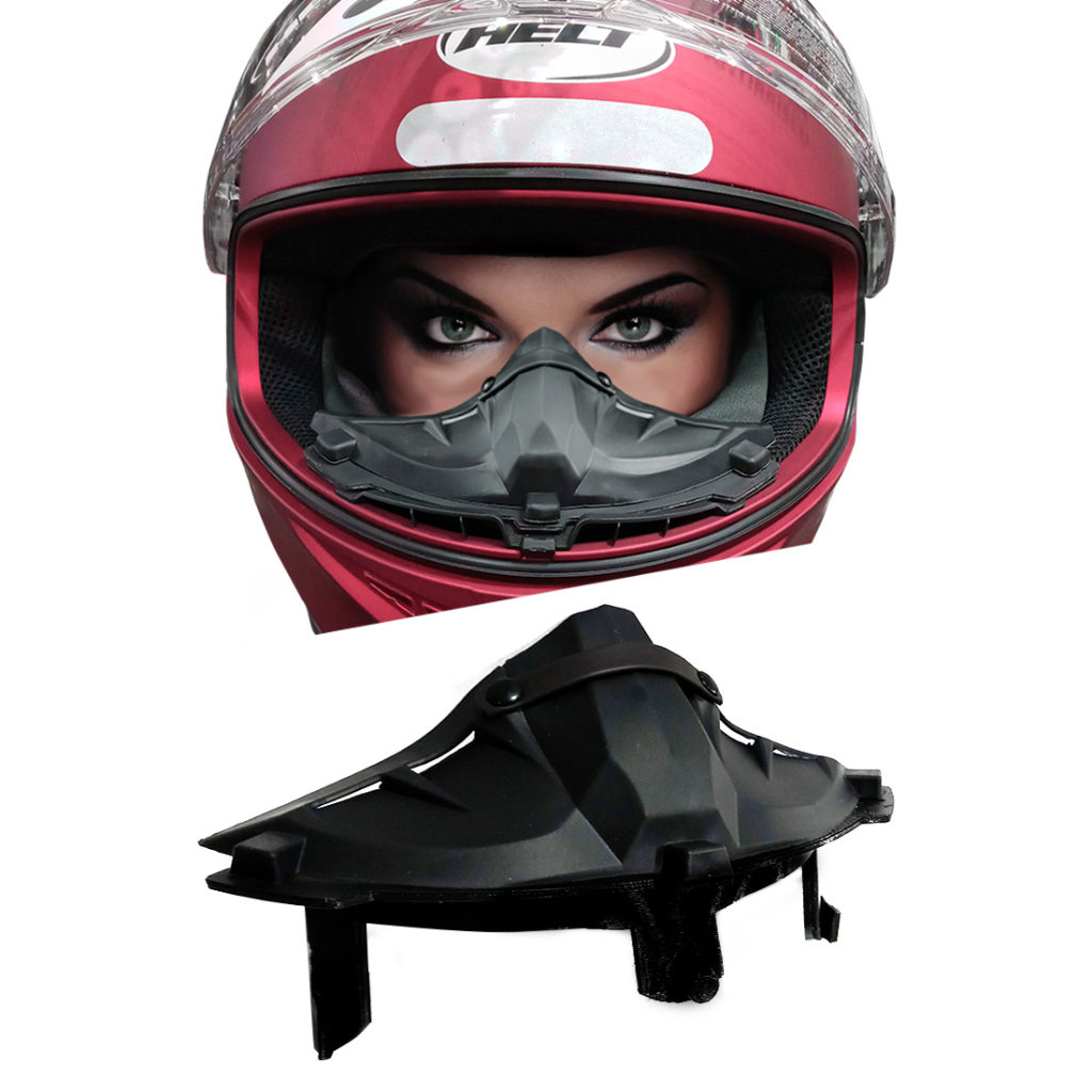 Narigueira Big Alta P/ Capacete Helt Polar / Polar Aero / Yohe Blade ...