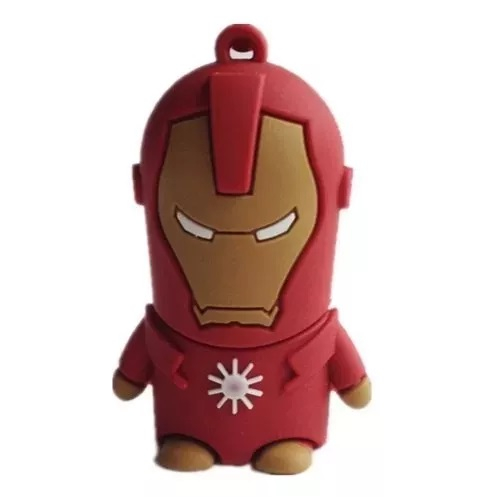 Pen Drive Personalizado Homem De Ferro dos desenhos animados 8 Gb ...