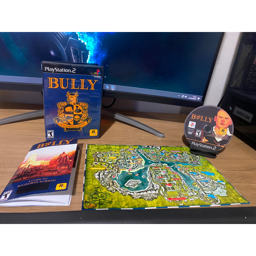 Bully com Mapa/Manual para PS2 | Shopee Brasil