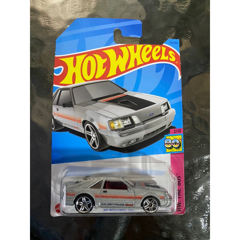 Miniatura Hotwheels 84 Mustang SVD | Shopee Brasil
