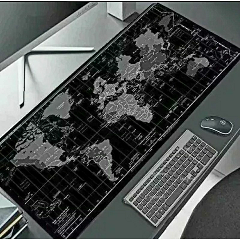 Mousepad Gamer Mapa Mundi Grande 70x30 cm Speed | Shopee Brasil