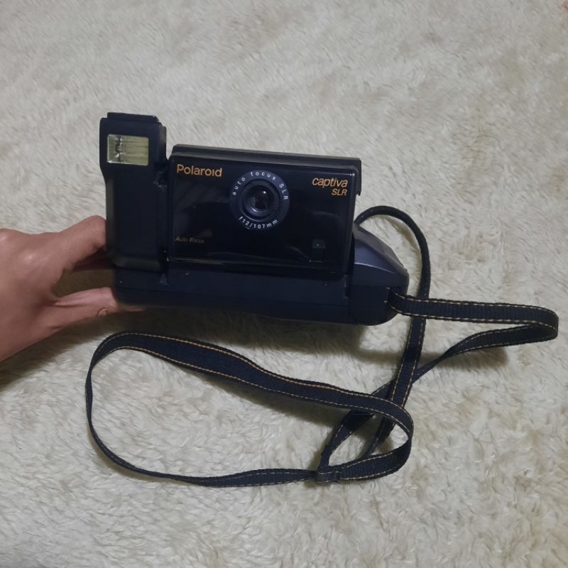 Câmera Instantânea Vintage 1993 Polaroid Captiva SLR (LEIA O ANÚNCIO ...