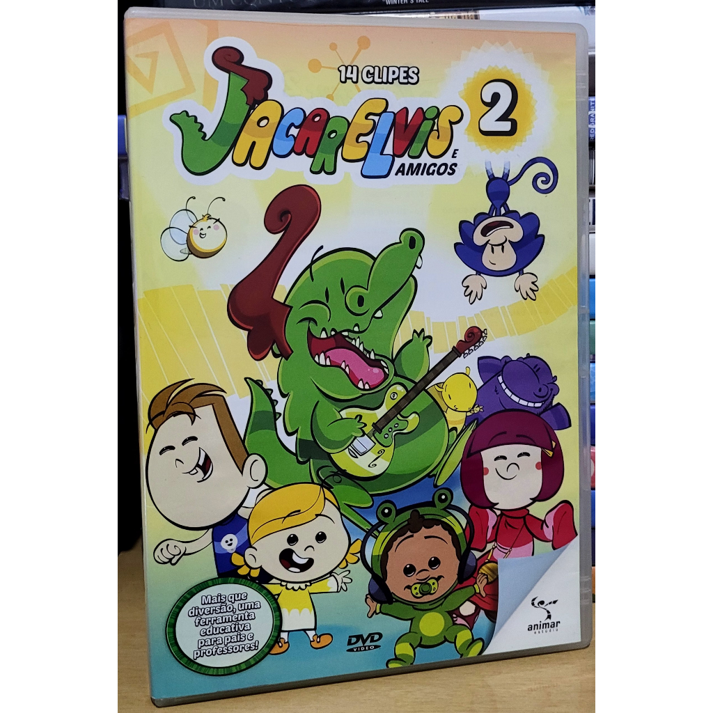 DVD Jacarelvis e Seus Amigos Vol. 2 (Novo Original) | Shopee Brasil