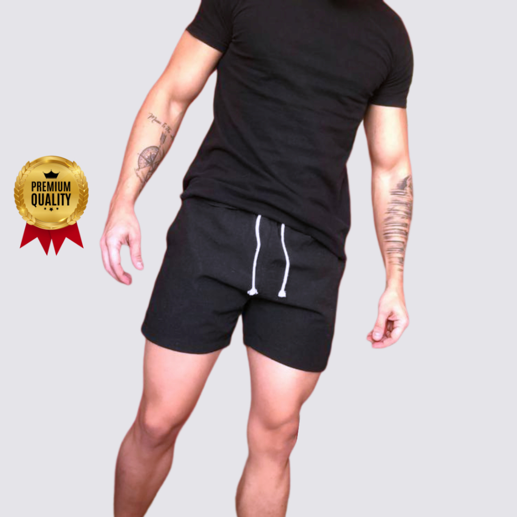 Bermuda Short Masculino Brim Linho Premium Alfaiataria Calção ...