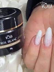 Gel para Unha Control White (Cor Branco) 24g - Volia Cosmeticos ...