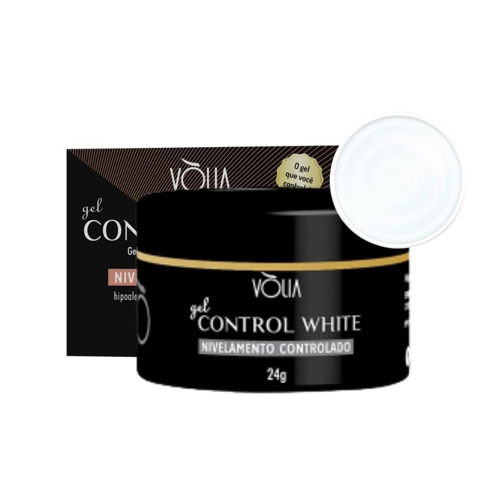 Gel para Unha Control White (Cor Branco) 24g - Volia Cosmeticos ...