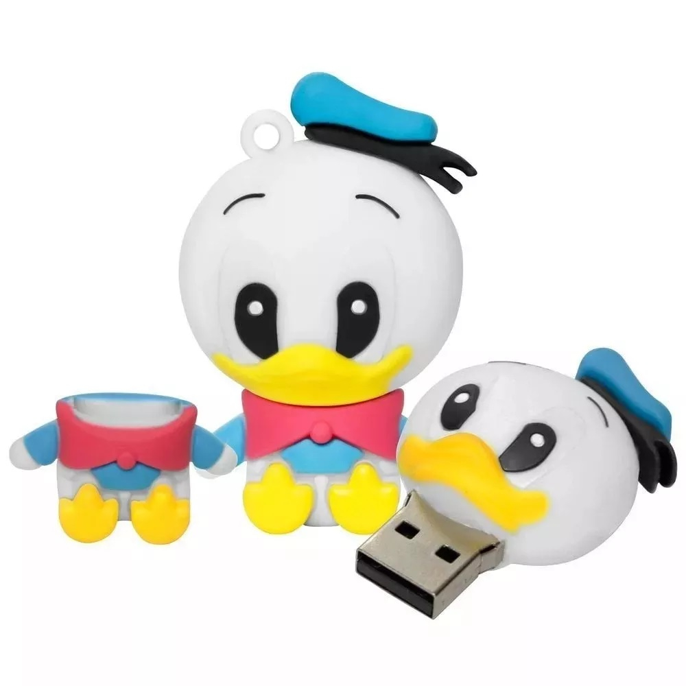 Pen Drive Personalizado Baby Pato Donald dos desenhos animados 32 Gb ...