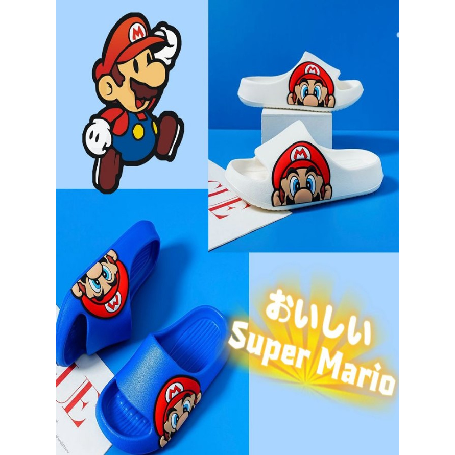Chinelo Slide Mario Bros World Menino Menina Infantil | Shopee Brasil