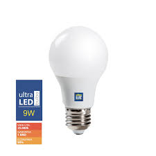Lâmpada LED 9W Bulbo Ultraluz Bivolt Econômica 6500K Branca | Shopee Brasil