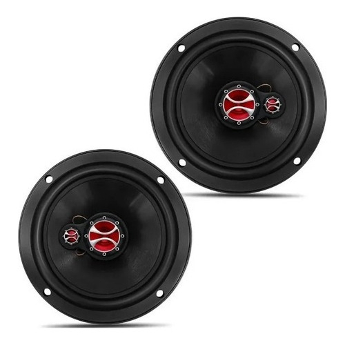Par Auto Falante Foxer Triaxial 6 Polegadas 120w 4 Ohms | Shopee Brasil