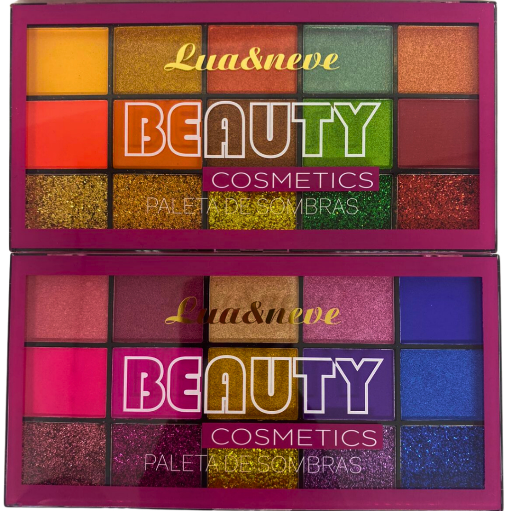 Paleta De Sombra Beauty Lua&Neve LN-03013 | Shopee Brasil