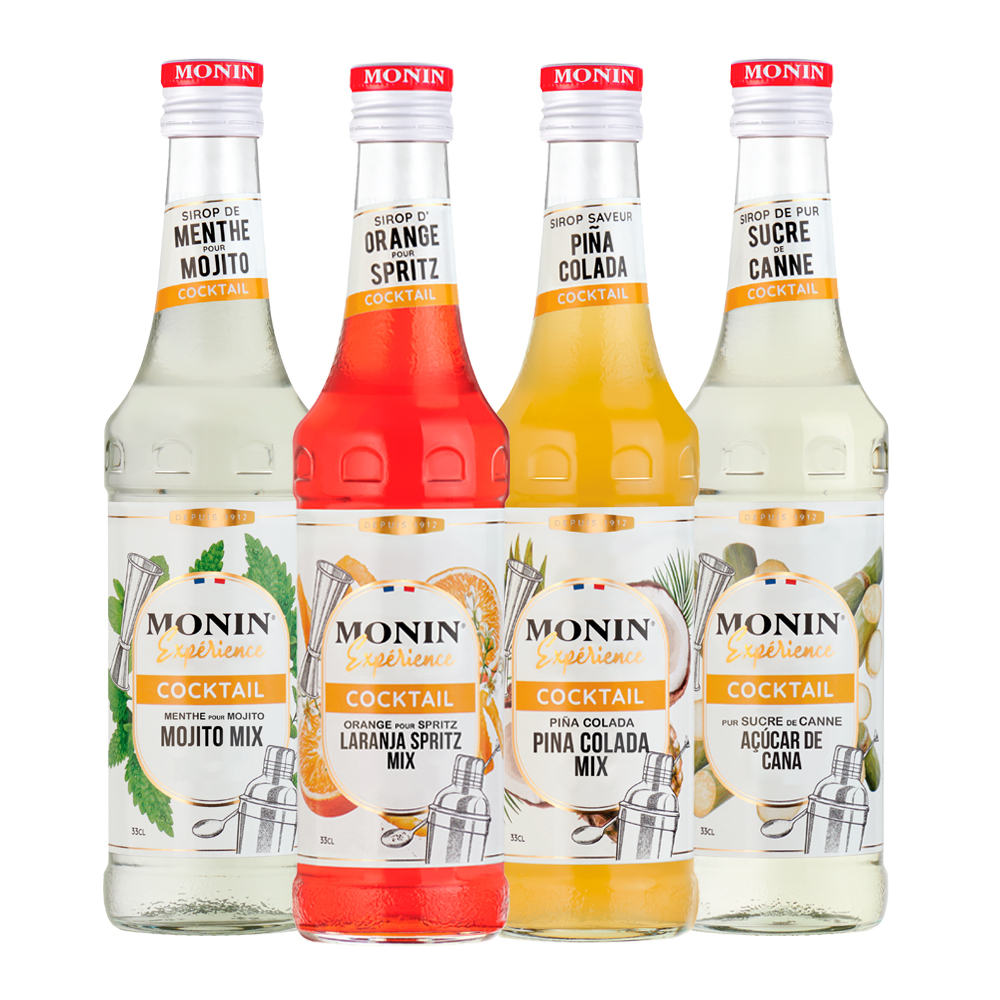 Mini Xarope Monin Experience Cocktail 330ml Original Sabores Soda ...
