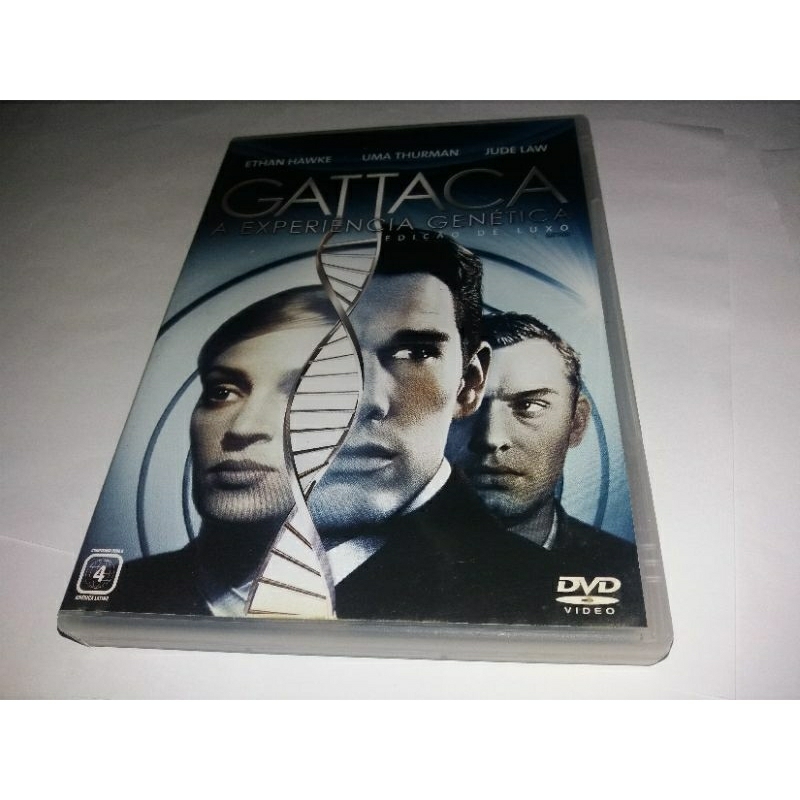 Dvd - Gattaca - 1998 - Uma Thurman - Ethan Hawke - Jude Law - Dublado | Shopee Brasil