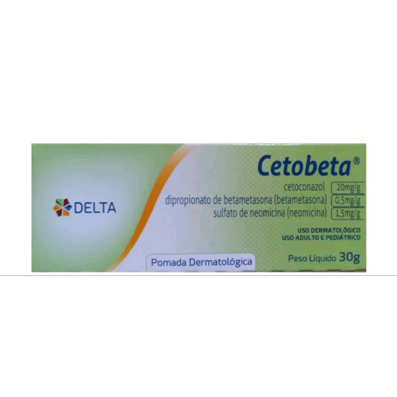 Pomada Delta Cetob Frasco 30g | Shopee Brasil