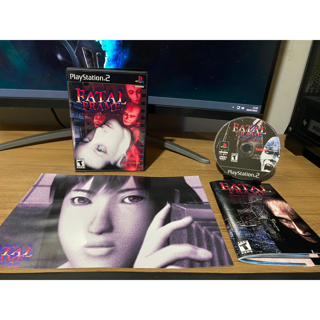 Fatal Frame com Pôster/Manual para PS2 | Shopee Brasil