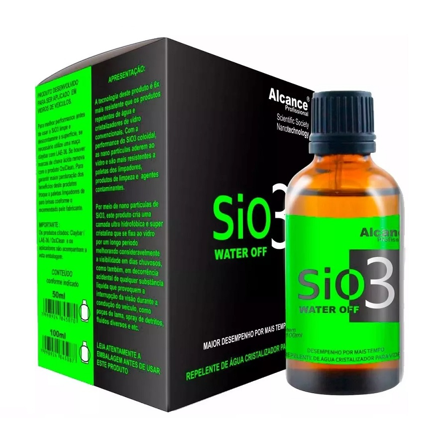 Sio3 Cristalizador De Vidros Alcance - 50ml | Shopee Brasil