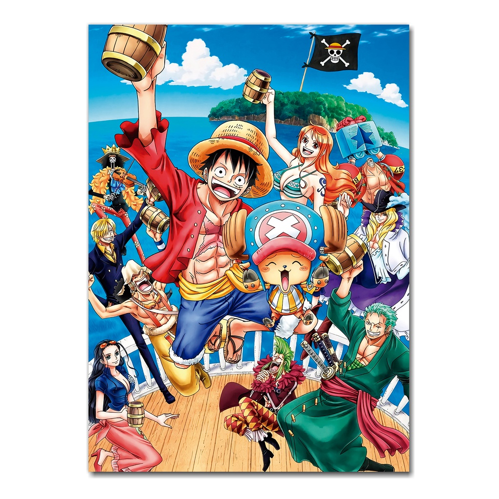 Quadro Decorativo A3/A4 One Piece | Shopee Brasil